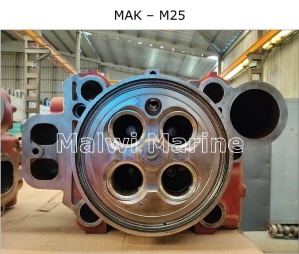 MAK – Cylinder Cover – M25 – Malwi Marine