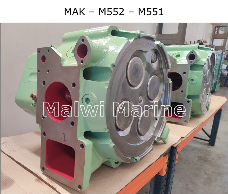 MAK – Cylinder Cover – M552C – M551AK – Malwi Marine